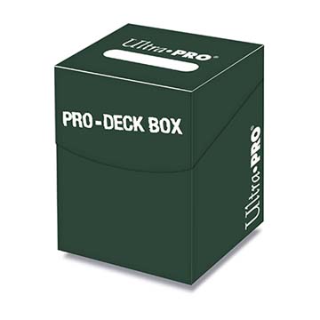 PRO 100+ Green Deck Box - Ultra Pro Deck Boxes - Deck Boxes