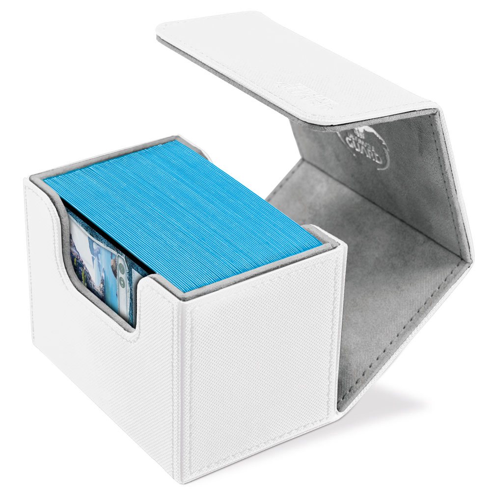 SideWinder XenoSkin Deck Case - White (Holds 80+) - Ultimate Guard Deck ...