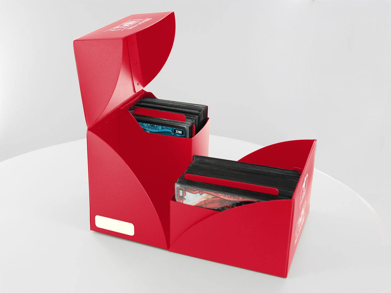 Twin Deck Case - Red - Ultimate Guard Deck Boxes - Deck Boxes