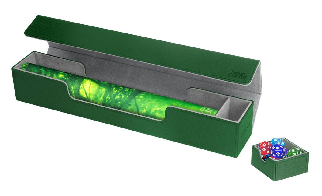 Flip 'n' Tray Mat Case XenoSkin - Green - Ultimate Guard Playmat ...