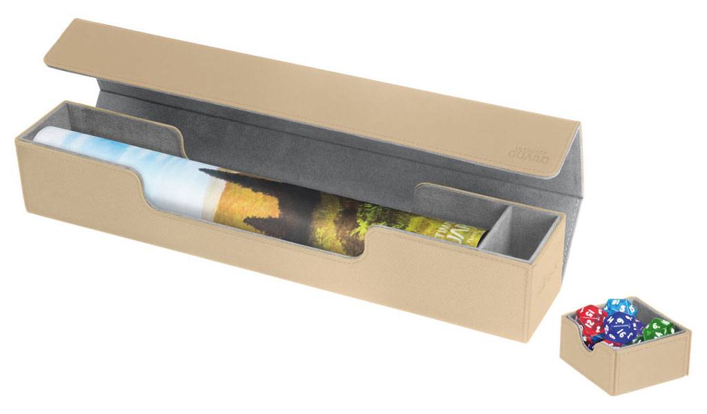 Flip 'n' Tray Mat Case XenoSkin - Sand - Ultimate Guard Playmat Storage ...