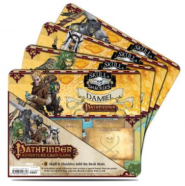 Pathfinder Adventure Card Game: Skull & Shackles Expansion Mini Mat (4 ...