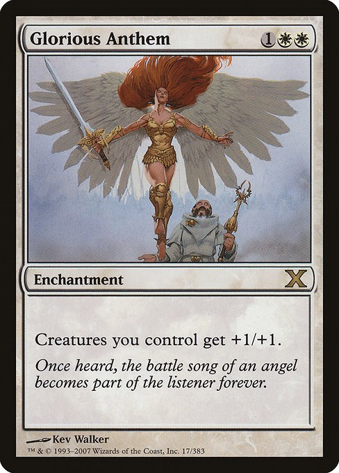 Glorious Anthem - 10th Edition - Magic: The Gathering