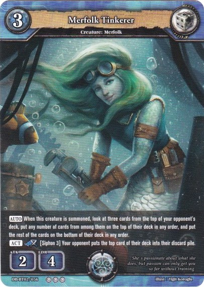 Merfolk Tinkerer - Oath of Blood - Dragoborne
