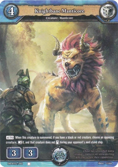 Knightbane Manticore - Oath of Blood - Dragoborne