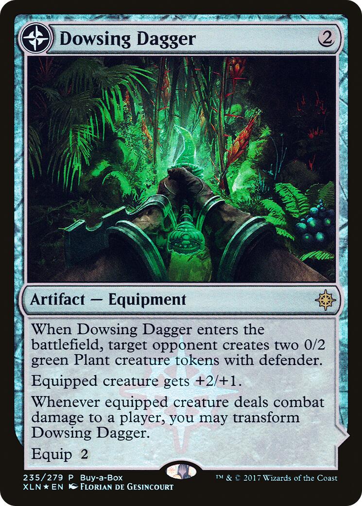 Dowsing Dagger - Buy-A-Box Promos - Magic: The Gathering