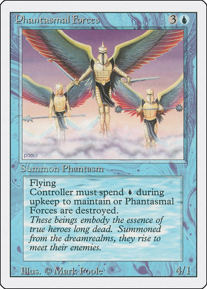 Phantasmal Forces - Revised Edition - Magic: The Gathering