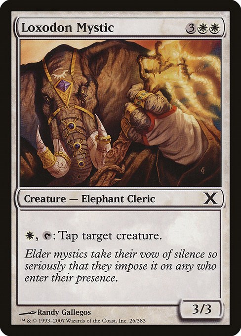 Loxodon Mystic - 10th Edition - Magic: The Gathering
