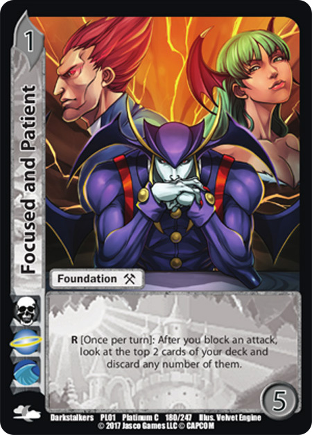 Focused and Patient - Capcom Platinum Series - UniVersus