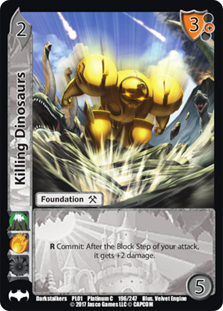Killing Dinosaurs - Capcom Platinum Series - UniVersus