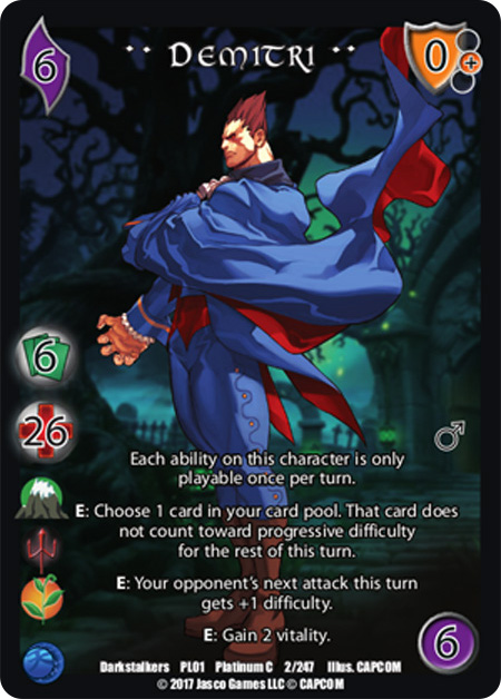Demitri - Capcom Platinum Series - UniVersus