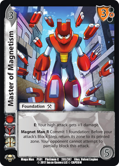 Master of Magnetism - Capcom Platinum Series - UniVersus