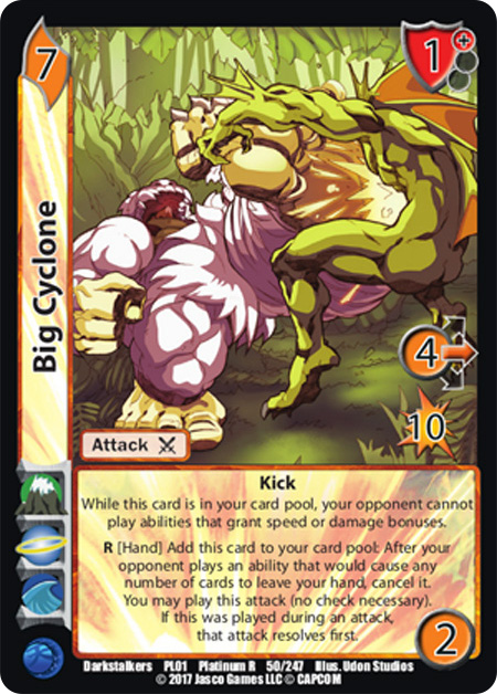 Big Cyclone - Capcom Platinum Series - UniVersus