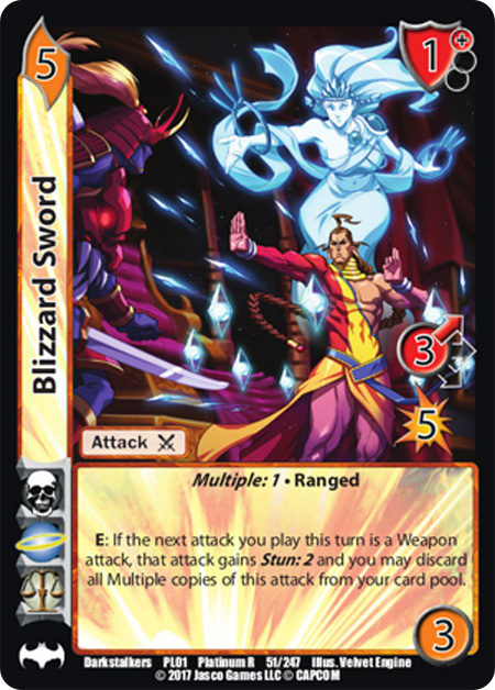 Blizzard Sword - Capcom Platinum Series - UniVersus