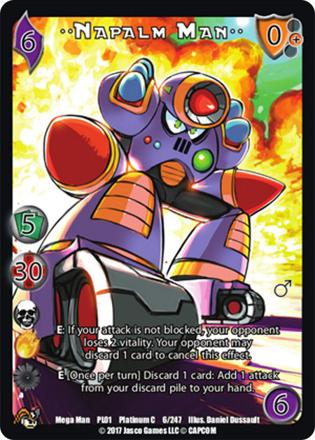 Napalm Man - Capcom Platinum Series - UniVersus