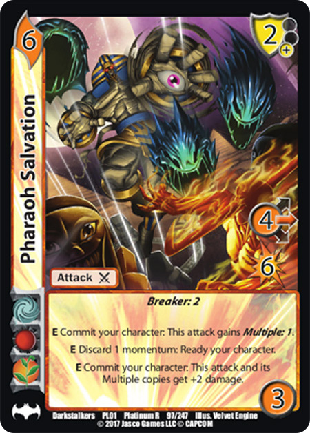 Pharaoh Salvation - Capcom Platinum Series - UniVersus