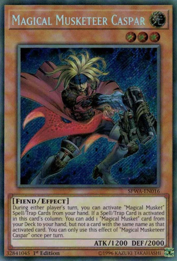 Magical Musketeer Caspar - Spirit Warriors - YuGiOh