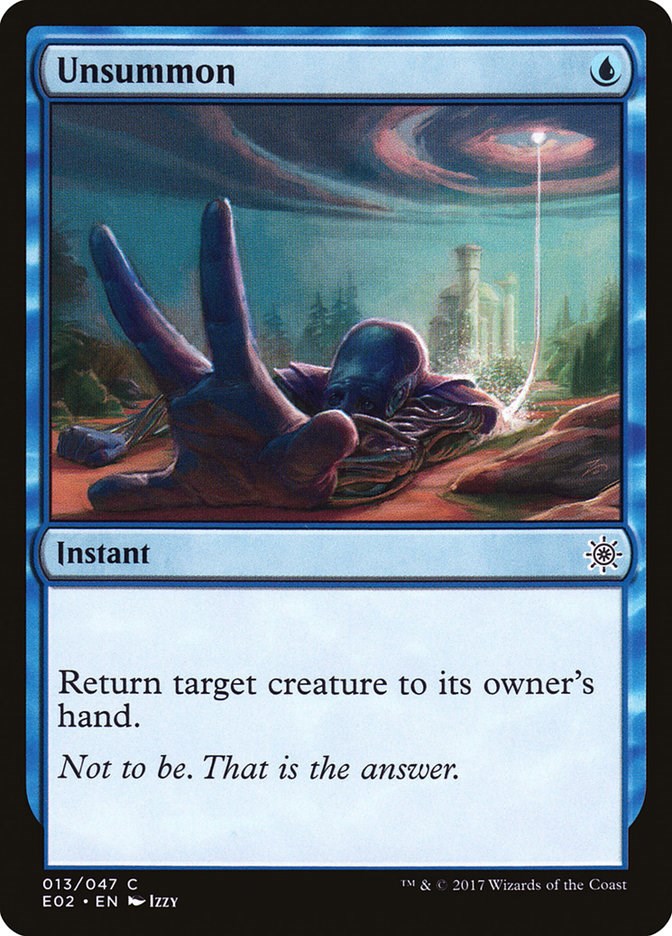 Unsummon - Explorers of Ixalan - Magic: The Gathering