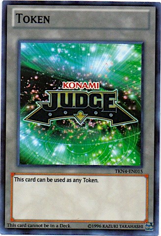 Official Judge Token: TKN4-EN015 - Judge Promotional Cards - YuGiOh
