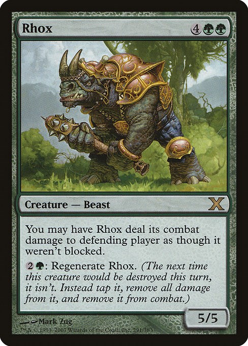 Rhox - 10th Edition - Magic: The Gathering