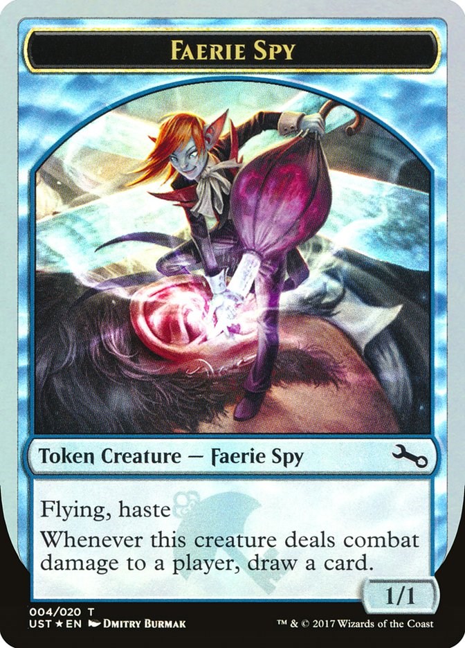 Faerie Spy Token - Unstable - Magic: The Gathering