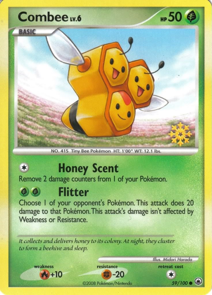 Combee - 59/100 - Countdown Calendar Promos - Pokemon