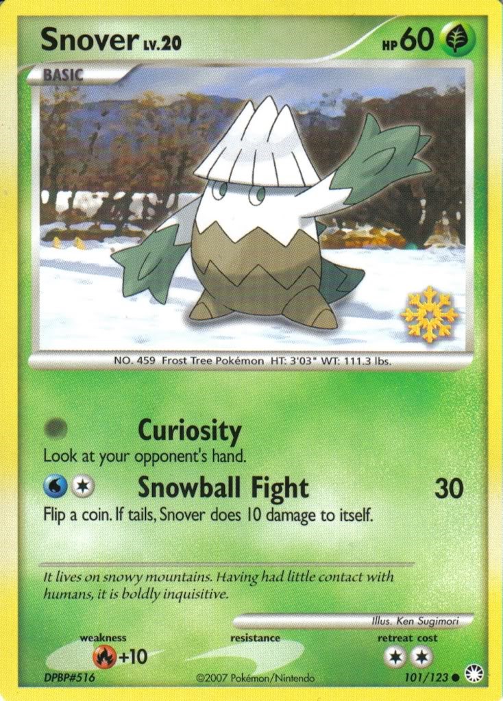 Snover - 101/123 - Countdown Calendar Promos - Pokemon