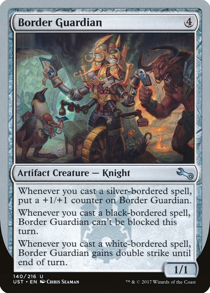 Border Guardian - Unstable - Magic: The Gathering