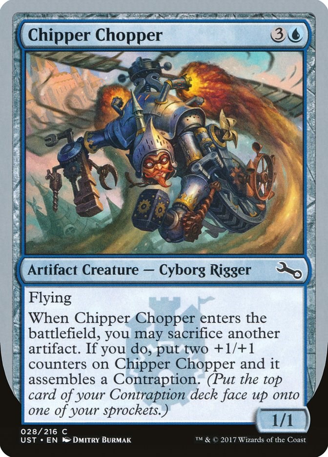 Chipper Chopper - Unstable - Magic: The Gathering