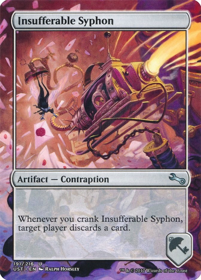 Insufferable Syphon - Unstable - Magic: The Gathering