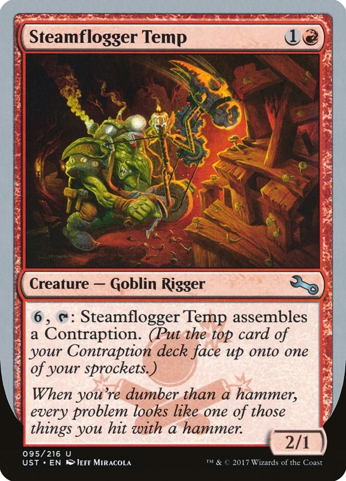 Steamflogger Temp - Unstable - Magic: The Gathering