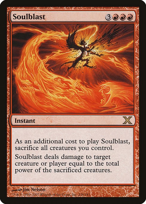 Soulblast - 10th Edition - Magic: The Gathering