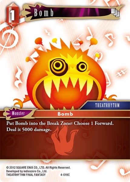 Bomb (4-019C) - Opus IV - Final Fantasy TCG