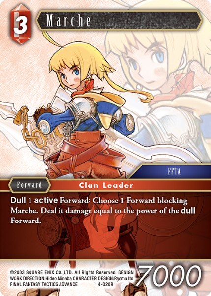 Marche - Opus IV - Final Fantasy TCG