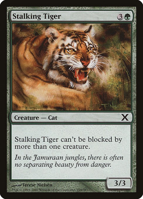 Stalking Tiger - 10th Edition - Magic: The Gathering
