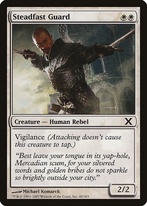 Steadfast Guard - 10th Edition - Magic: The Gathering