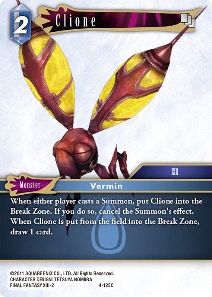 Clione - Opus IV - Final Fantasy TCG