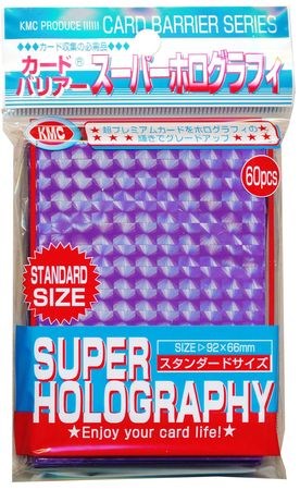 KMC Card Barrier - Super Holography - Purple (60-Pack) - KMC Card ...