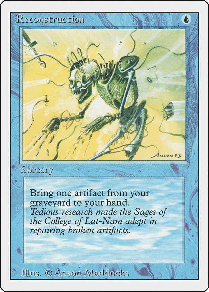 Reconstruction - Revised Edition - Magic: The Gathering