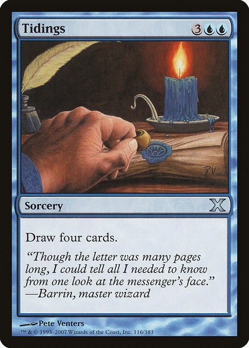 Tidings - 10th Edition - Magic: The Gathering