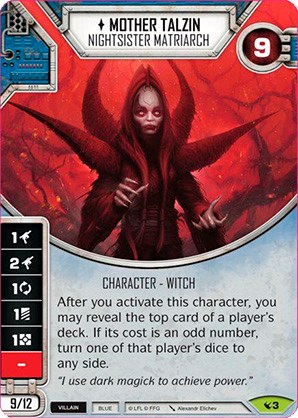 Mother Talzin - Nightsister Matriarch - Legacies - Star Wars: Destiny