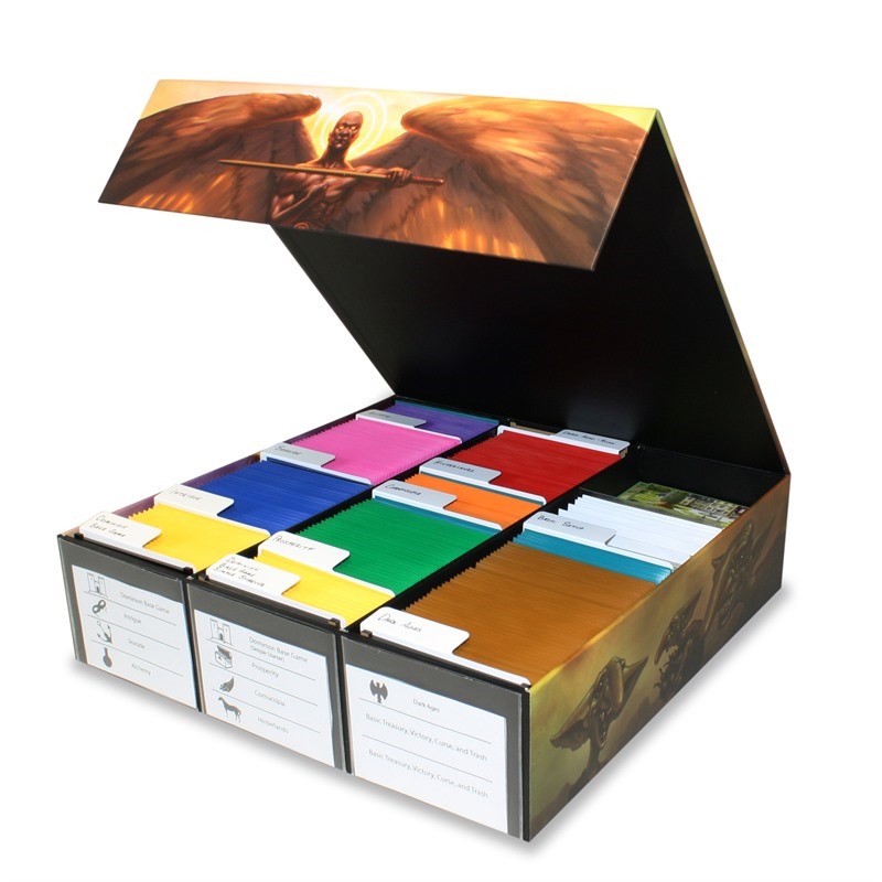 Card Game Box - 3 Row - Good Vs Evil (Holds 2800 Cards) - BCW Card ...