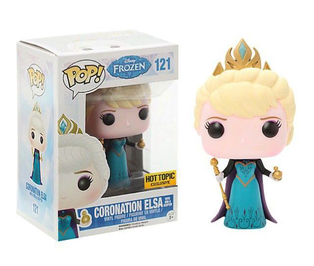 Frozen: Coronation Elsa with Orb and Scepter (Hot Topic Exclusive ...