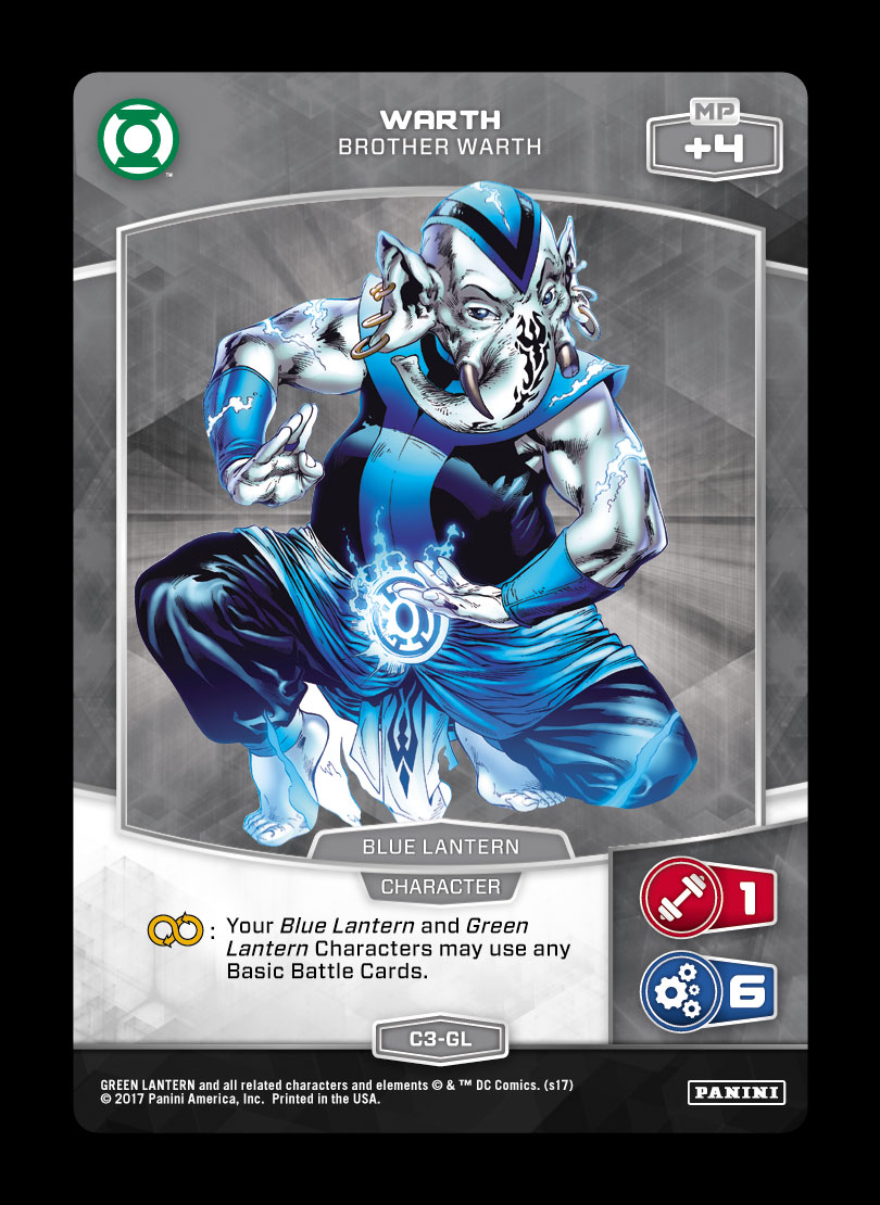 Warth - Brother Warth - Green Lantern - MetaX TCG