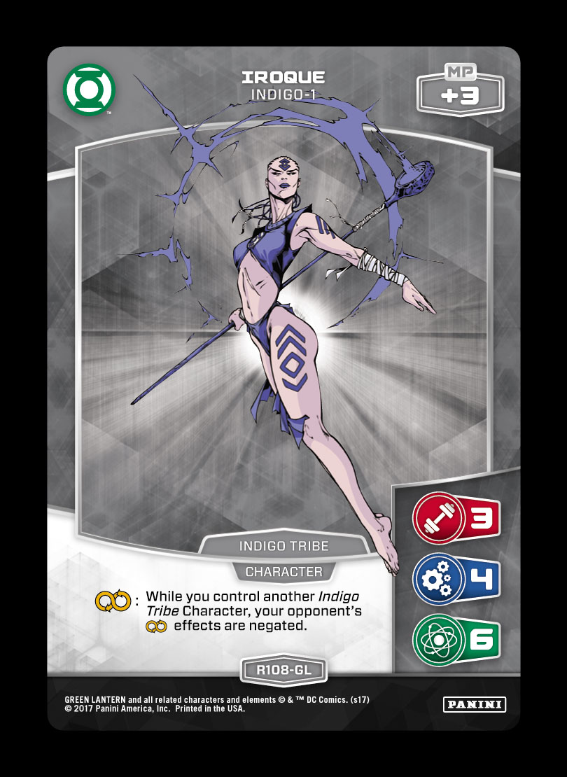Iroque - Indigo-1 - Green Lantern - MetaX TCG