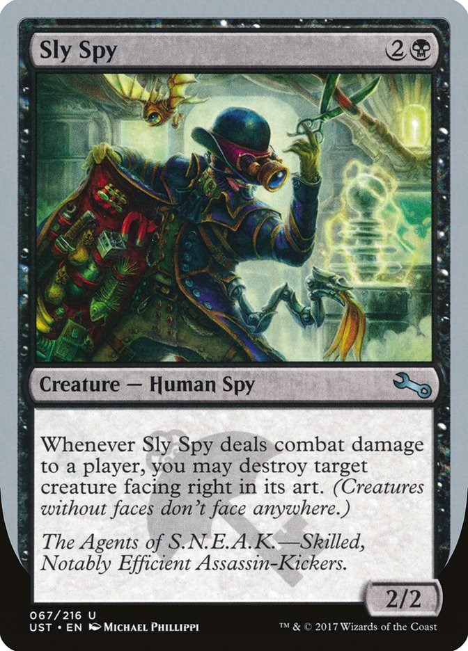 Sly Spy (D) - Unstable - Magic: The Gathering