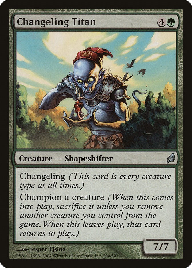 Changeling Titan - Lorwyn - Magic: The Gathering