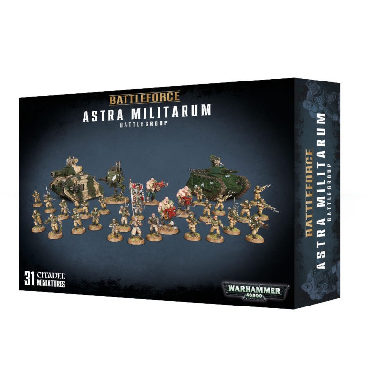 Warhammer 40K: Battleforce - Astra Militarum: Battlegroup - Warhammer ...