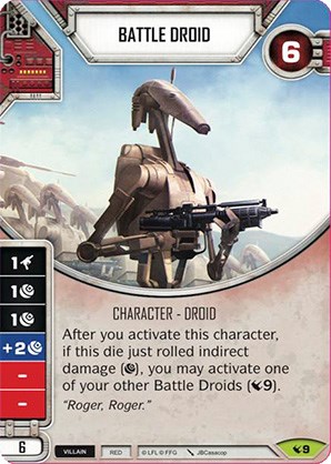 Battle Droid (Card Only) - Legacies - Star Wars: Destiny