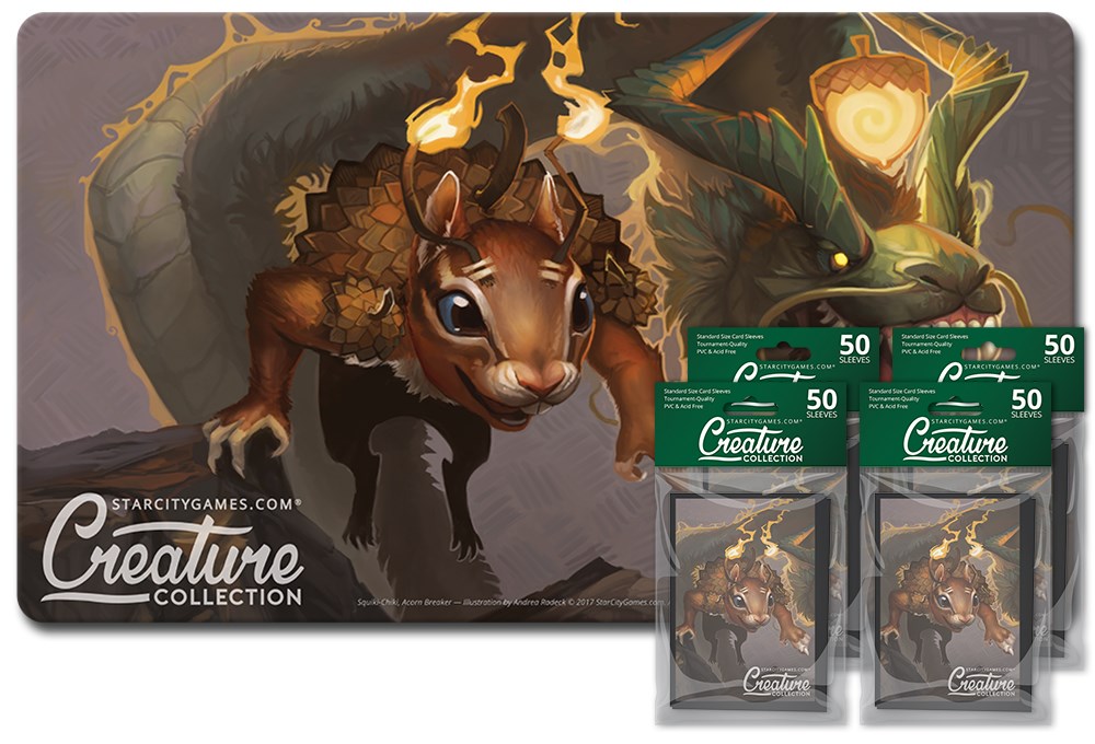 Star City Games Player Bundle - Squiki-Chiki, Acorn Breaker (Playmat ...